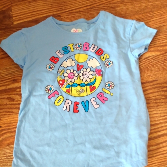 Shirts & Tops | Little Girls Size 5 Best Buds Forever Shirt | Poshmark